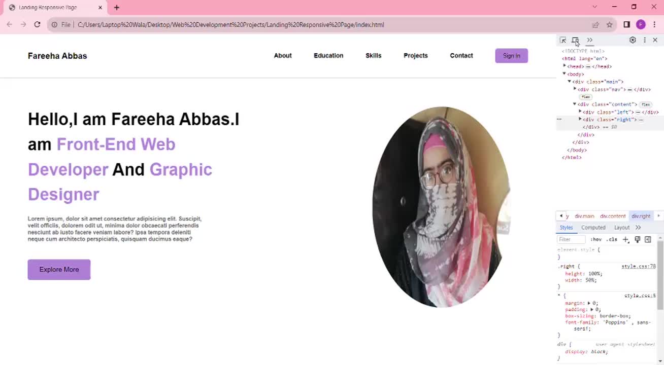 Fareeha Abbas - Web Developer on LinkedIn: #webdeveloper #webdesign # ... Fareeha Abbas - Web Developer on LinkedIn: #webdeveloper #webdesign # ...