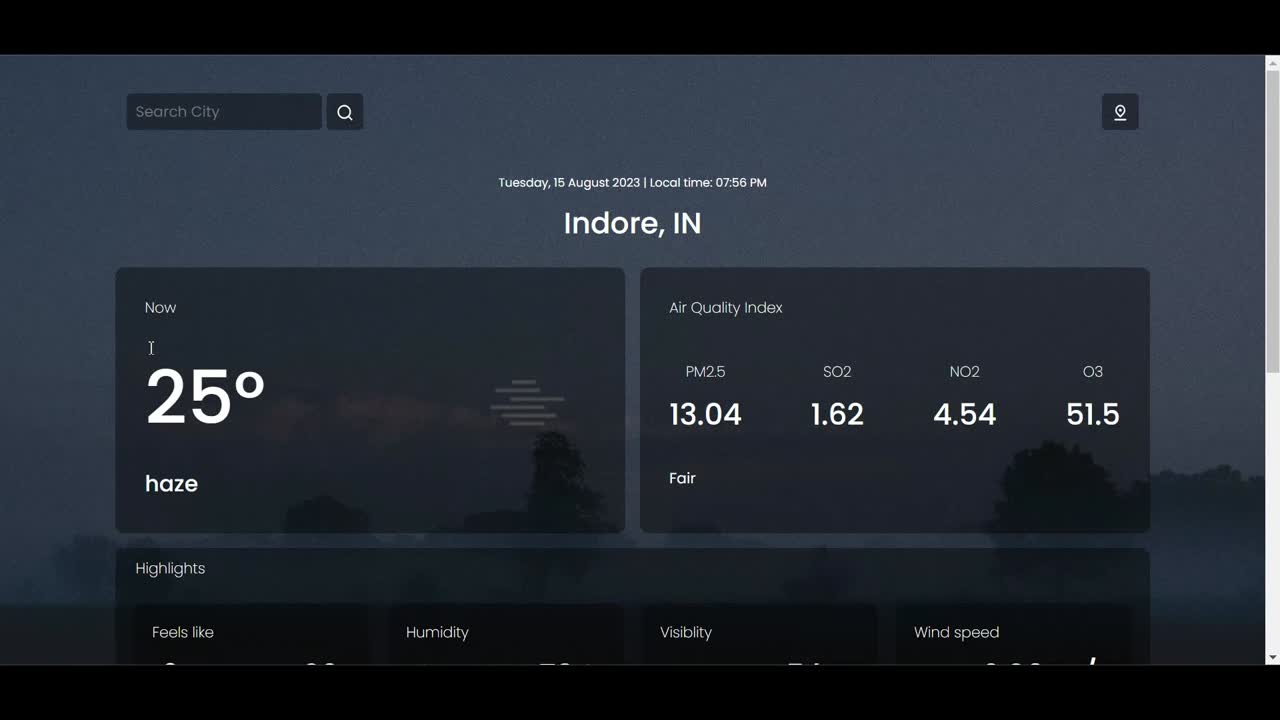 Vineet Tirole on LinkedIn: #weatherwebsite #react #openweathermap # ... Vineet Tirole on LinkedIn: #weatherwebsite #react #openweathermap # ...