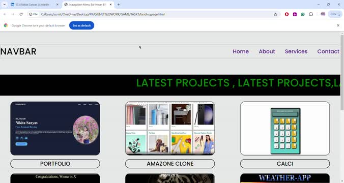 Nikita Sanyas on LinkedIn: #html #css #github #webdevelopment # ... Nikita Sanyas on LinkedIn: #html #css #github #webdevelopment # ...
