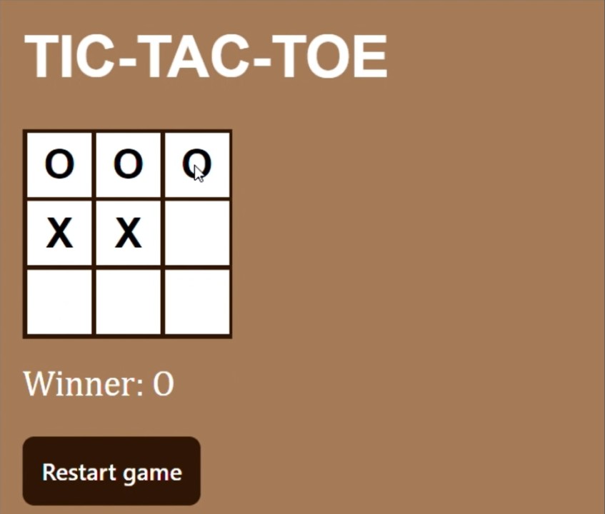 Manya Raghuvanshi on LinkedIn: #react #tictactoe #webdevelopment # ... Manya Raghuvanshi on LinkedIn: #react #tictactoe #webdevelopment # ...