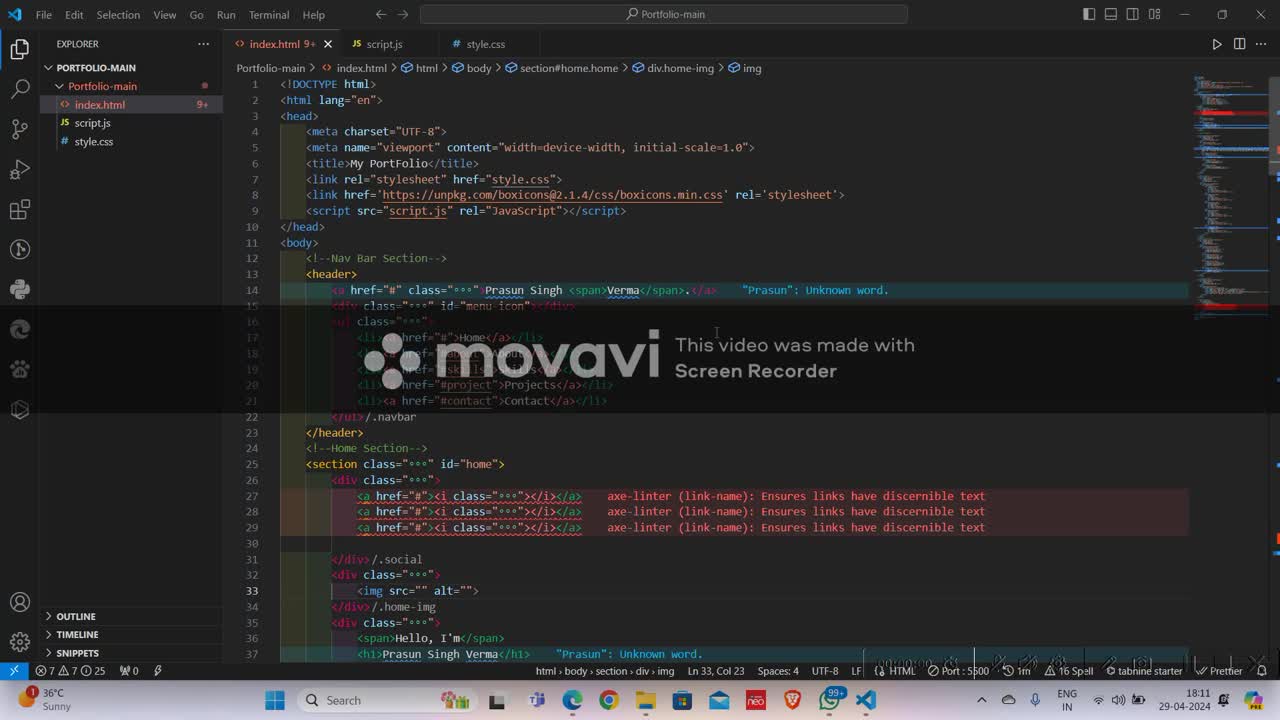 Prasun singh Verma on LinkedIn: #task1 #html #css #javascript # ... Prasun singh Verma on LinkedIn: #task1 #html #css #javascript # ...