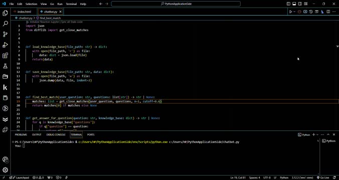 Mannya Agarwal on LinkedIn: #python #codealpha #chatbot #ai #nlp # ... Mannya Agarwal on LinkedIn: #python #codealpha #chatbot #ai #nlp # ...