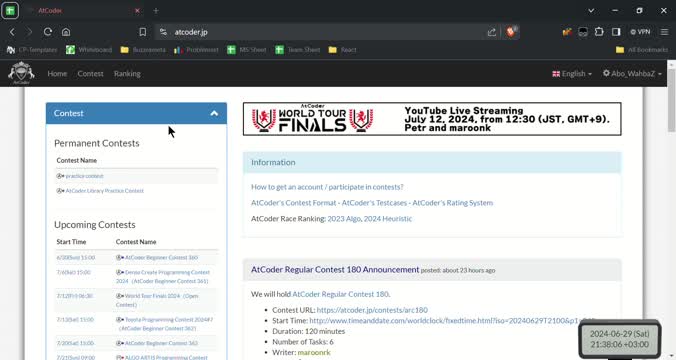 Ahmed Mohammed Wahba on LinkedIn: #atcoder #competitive_programming # ... Ahmed Mohammed Wahba on LinkedIn: #atcoder #competitive_programming # ...