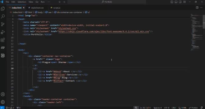 Pragya Sharma on LinkedIn: #webdevelopment #codsoft Pragya Sharma on LinkedIn: #webdevelopment #codsoft