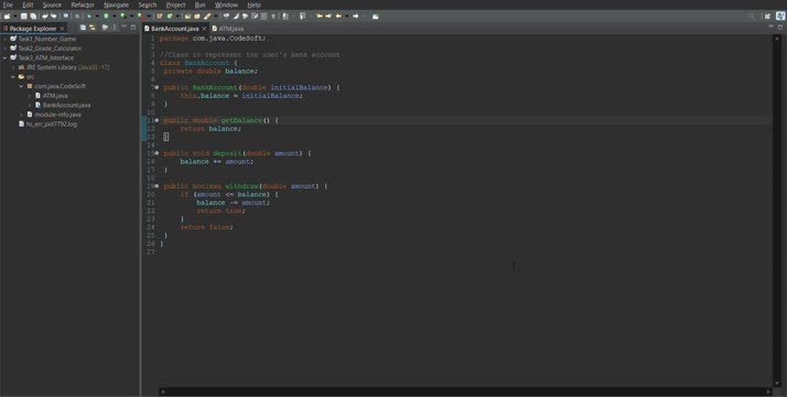 Sudhir Patil on LinkedIn: #codesoft #javaprogramming Sudhir Patil on LinkedIn: #codesoft #javaprogramming
