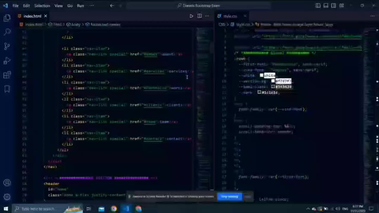 Asmaa Abdo on LinkedIn: My latest website Using: HTML, CSS ,BOOTSTRAP ... Asmaa Abdo on LinkedIn: My latest website Using: HTML, CSS ,BOOTSTRAP ...