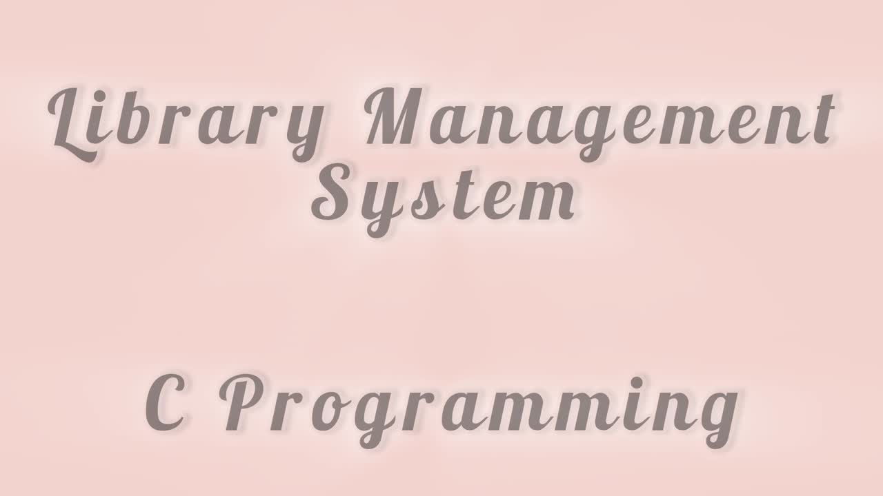 Asiya Sohail on LinkedIn: #librarymanagement #cprogramming # ... Asiya Sohail on LinkedIn: #librarymanagement #cprogramming # ...