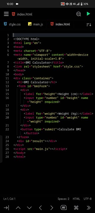 Abinaya V on LinkedIn: #html #css #javascript #100daysofcode Abinaya V on LinkedIn: #html #css #javascript #100daysofcode