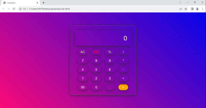 Akash Singh on LinkedIn: Calculator using HTML CSS javascript Akash Singh on LinkedIn: Calculator using HTML CSS javascript