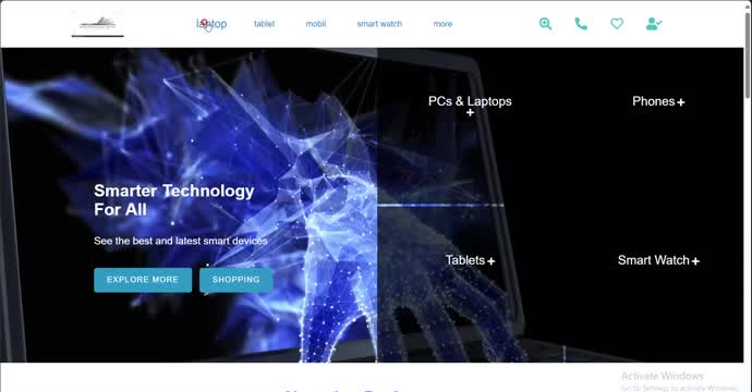 Walaa Waness on LinkedIn: Electronics Shop Project using HTML & CSS ... Walaa Waness on LinkedIn: Electronics Shop Project using HTML & CSS ...