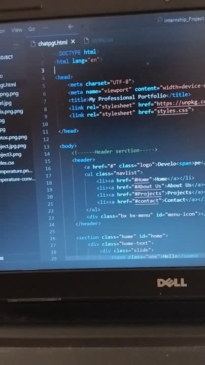 Anjali Kumari on LinkedIn: #bharathintern #portfoliowebsite #html #css Anjali Kumari on LinkedIn: #bharathintern #portfoliowebsite #html #css