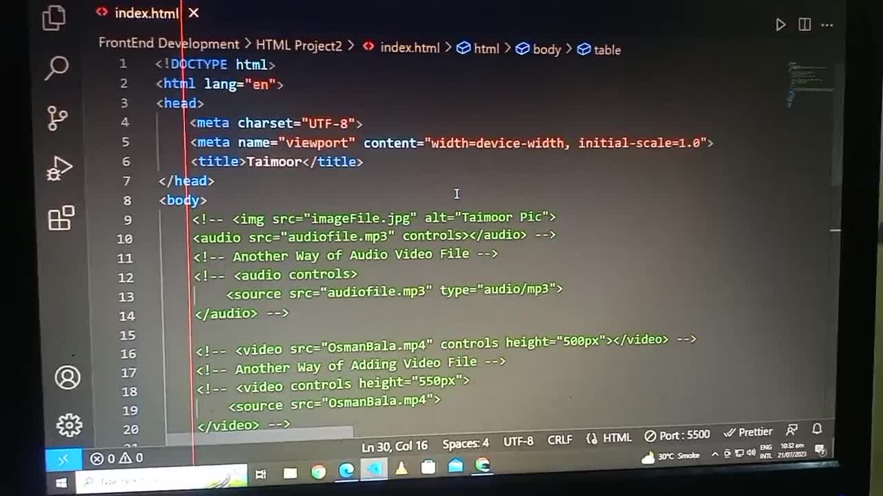 M Taimoor Ameen on LinkedIn: #html #project #frontenddevelopment # ... M Taimoor Ameen on LinkedIn: #html #project #frontenddevelopment # ...