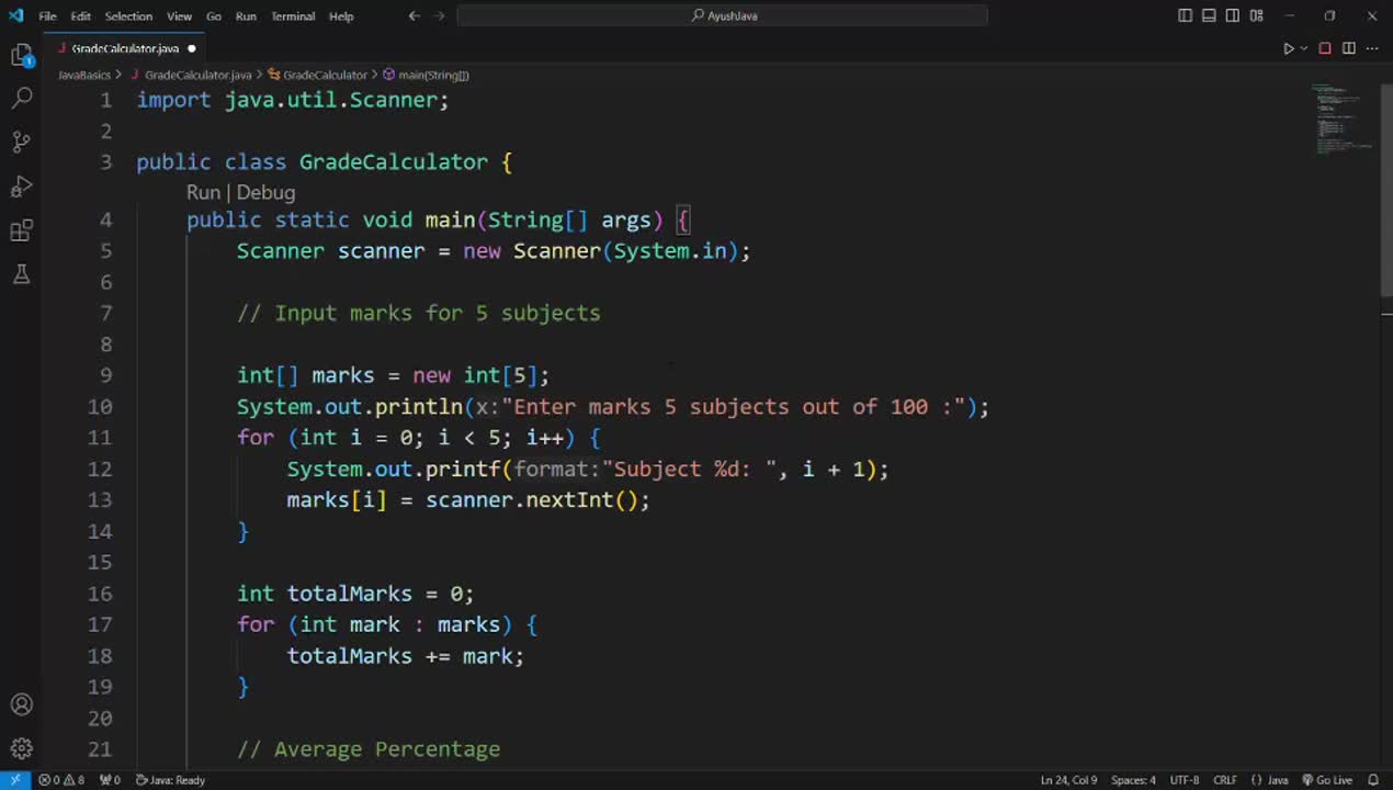 Ayush Thakre on LinkedIn: #task2 #codsoft #javaprogramming #internship Ayush Thakre on LinkedIn: #task2 #codsoft #javaprogramming #internship