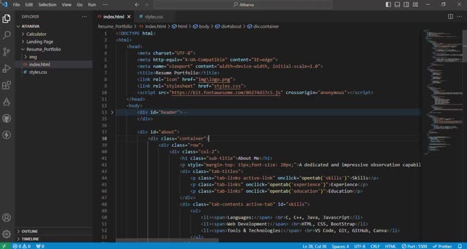 Atharva Deo on LinkedIn: #portfolio #codsoft #coding Atharva Deo on LinkedIn: #portfolio #codsoft #coding