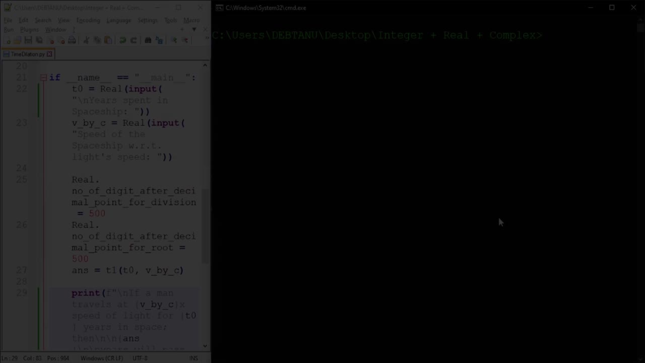 Debtanu Gupta on LinkedIn: #python #physics #mathematics Debtanu Gupta on LinkedIn: #python #physics #mathematics