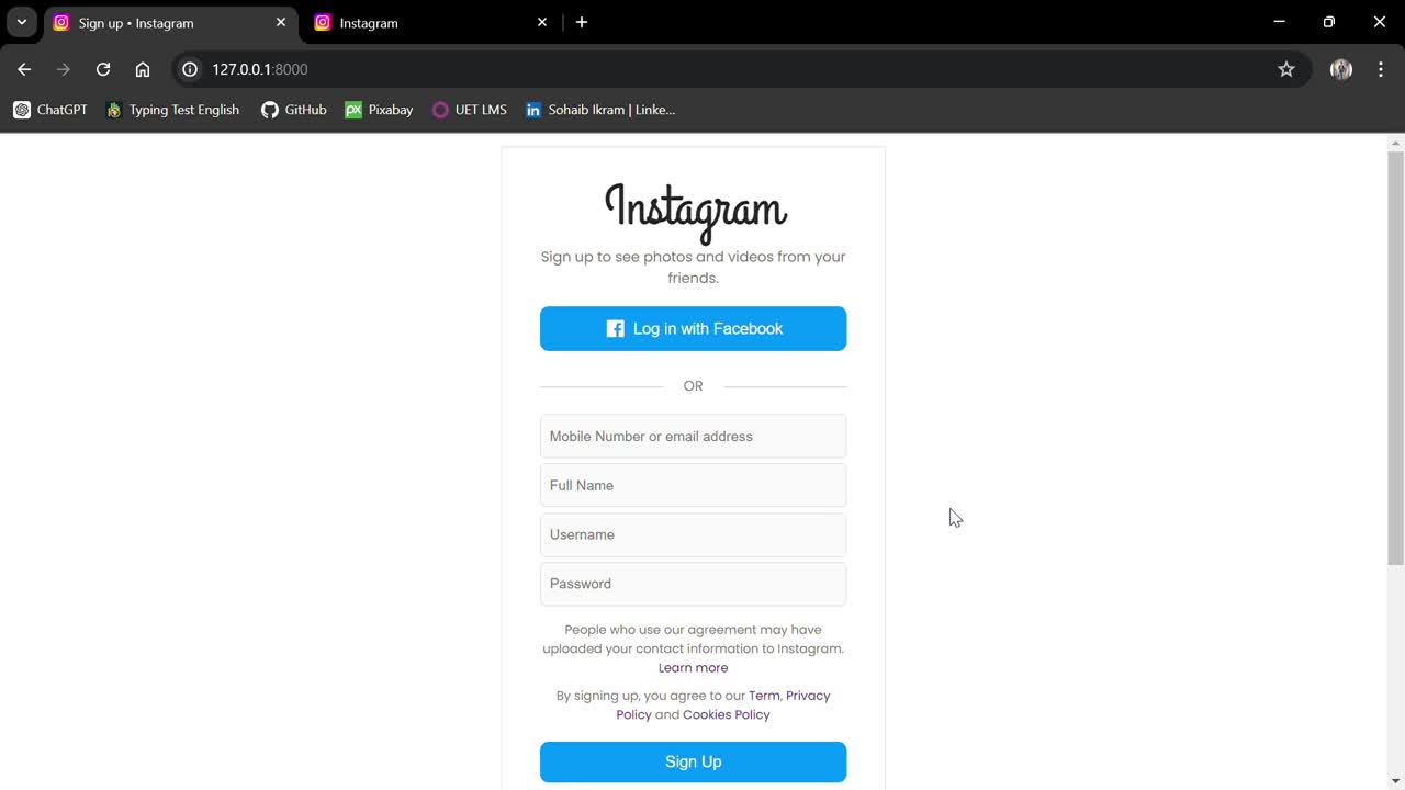 Sohaib Ikram on LinkedIn: #instagramjourney #css #html #laravel #projects Sohaib Ikram on LinkedIn: #instagramjourney #css #html #laravel #projects