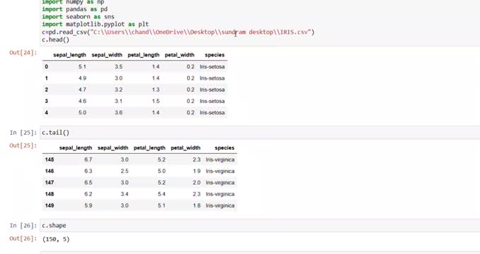 Sundram Maurya on LinkedIn: Task 3: IRIS FLOWER CLASSIFICATION CodSoft Sundram Maurya on LinkedIn: Task 3: IRIS FLOWER CLASSIFICATION CodSoft
