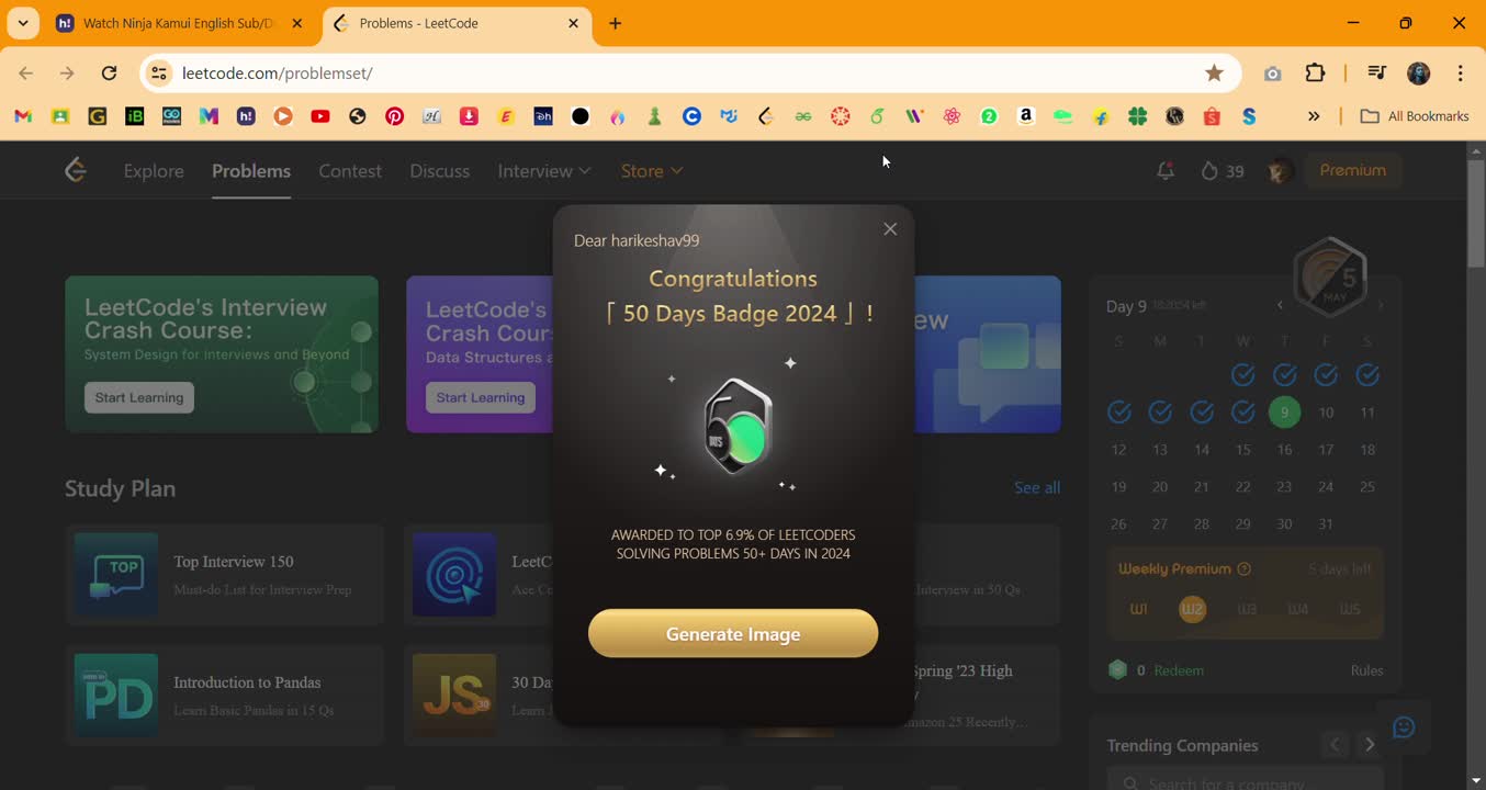 Harikesh A on LinkedIn: #codingmilestone #leetcode #consistency # ... Harikesh A on LinkedIn: #codingmilestone #leetcode #consistency # ...