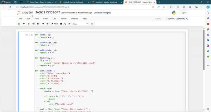 Revati Masali on LinkedIn: #codsoft #python #internship # ... Revati Masali on LinkedIn: #codsoft #python #internship # ...