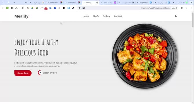 Samuel Emad on LinkedIn: #html #css #route #mealify Samuel Emad on LinkedIn: #html #css #route #mealify