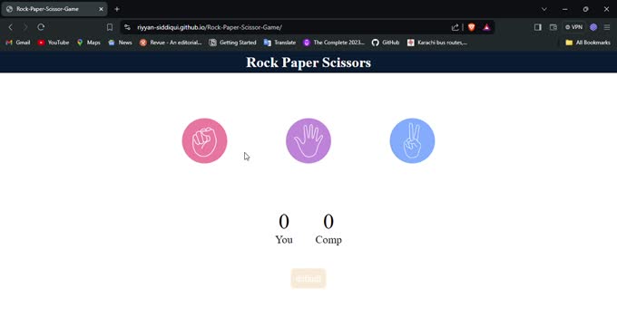 Riyyan Siddiqui on LinkedIn: #frontend #webdev #rock_paper_scissor # ... Riyyan Siddiqui on LinkedIn: #frontend #webdev #rock_paper_scissor # ...