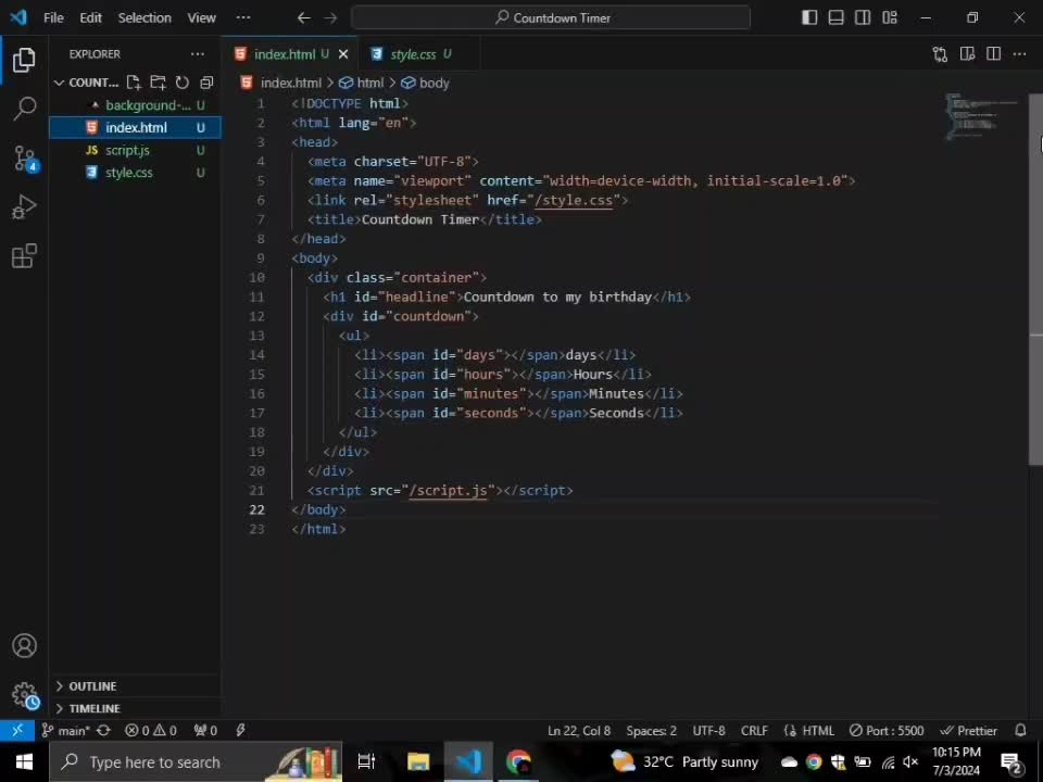 Zain Nadeem on LinkedIn: #countdowntimer #html #css #javascript # ... Zain Nadeem on LinkedIn: #countdowntimer #html #css #javascript # ...