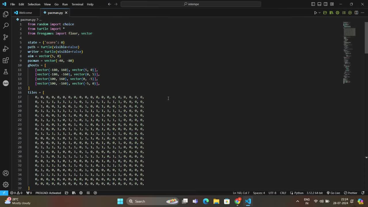 Amulya Puli on LinkedIn: #python #internpe Amulya Puli on LinkedIn: #python #internpe