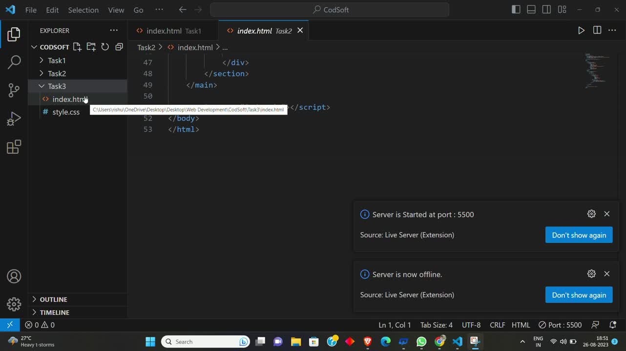 RISHU KUMAR on LinkedIn: #connections #task3 #codsoft #internship # ... RISHU KUMAR on LinkedIn: #connections #task3 #codsoft #internship # ...