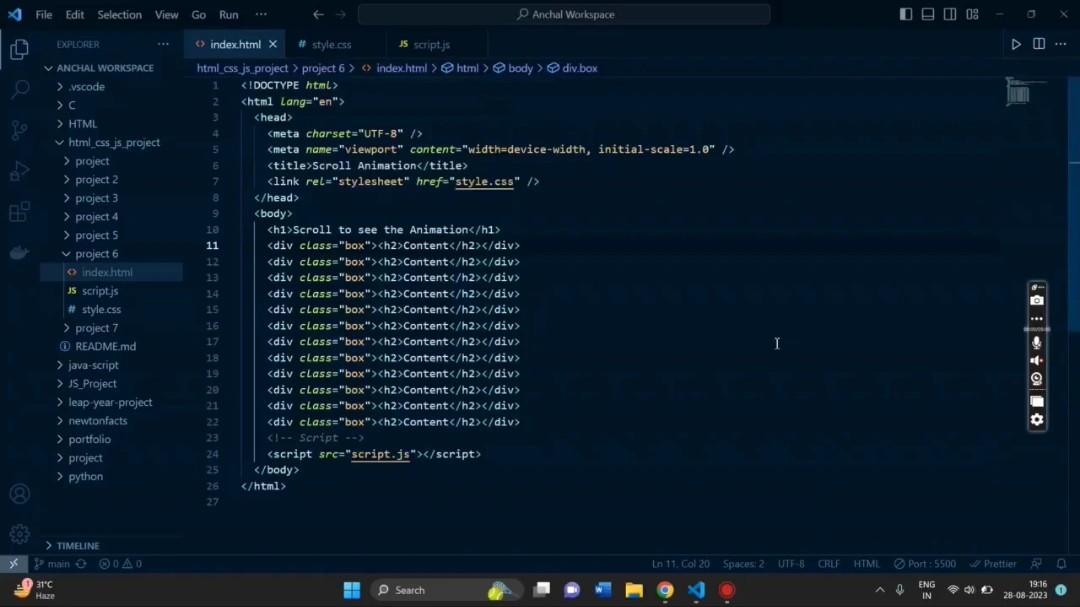 Anchal Singh on LinkedIn: #html #css #javascript #cse #softwareengineers Anchal Singh on LinkedIn: #html #css #javascript #cse #softwareengineers