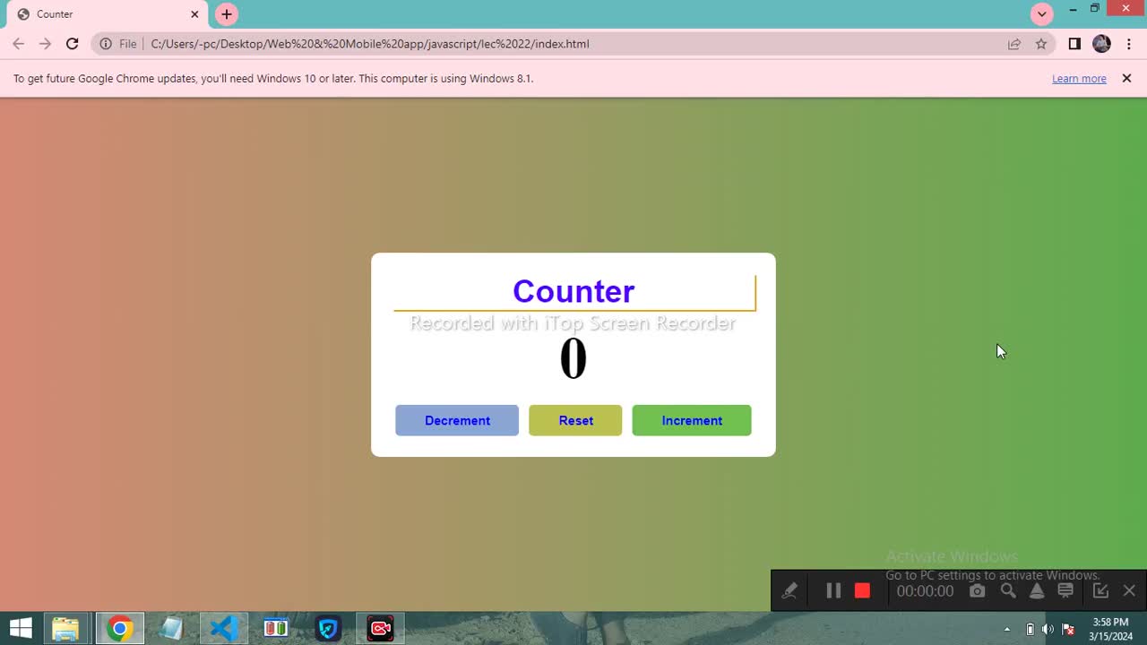 Muhammad Shoaib on LinkedIn: #counter #javascript #web #smit #html #css Muhammad Shoaib on LinkedIn: #counter #javascript #web #smit #html #css