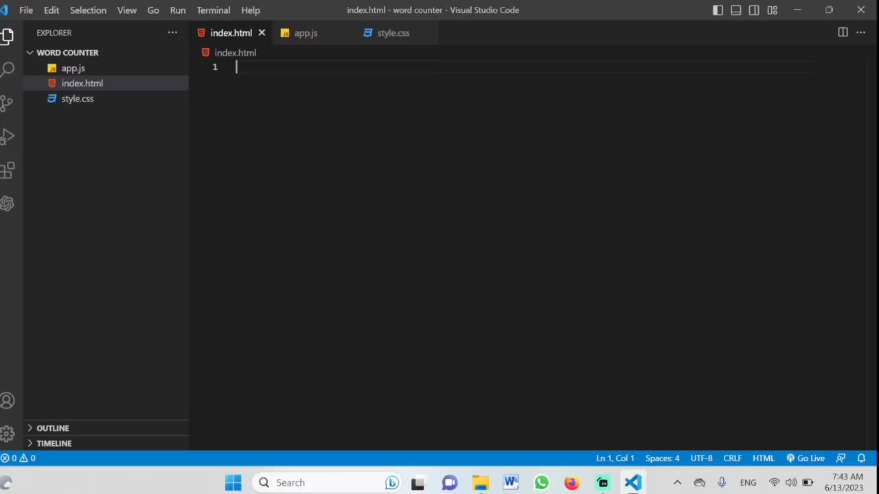 Dammar Rana on LinkedIn: word counter in js Dammar Rana on LinkedIn: word counter in js