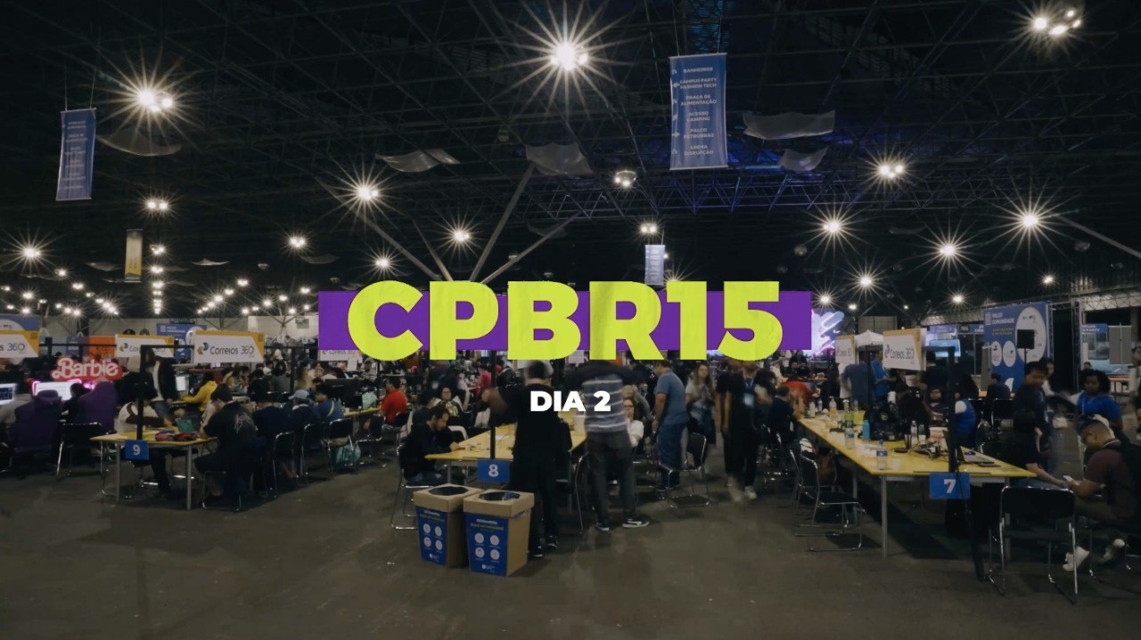 Herik G. on LinkedIn: Segundo dia de CPBR15 Herik G. on LinkedIn: Segundo dia de CPBR15