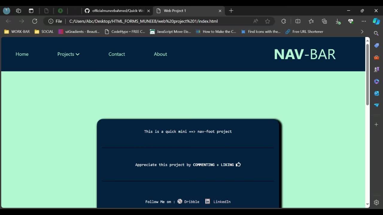 Muneeb Ahmed on LinkedIn: #html #css #js #webdevelopment #website # ... Muneeb Ahmed on LinkedIn: #html #css #js #webdevelopment #website # ...