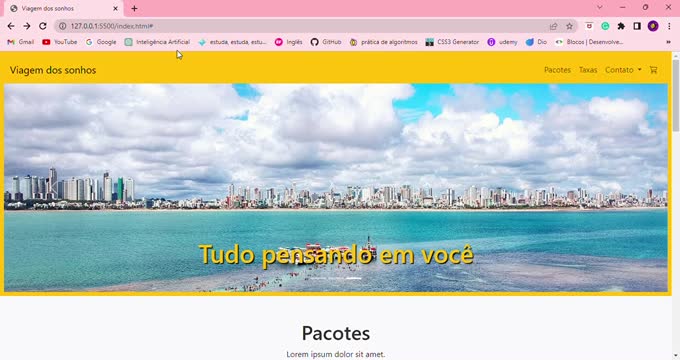 Camila Rodrigues on LinkedIn: #html #css #bootstrap #frontend #github Camila Rodrigues on LinkedIn: #html #css #bootstrap #frontend #github