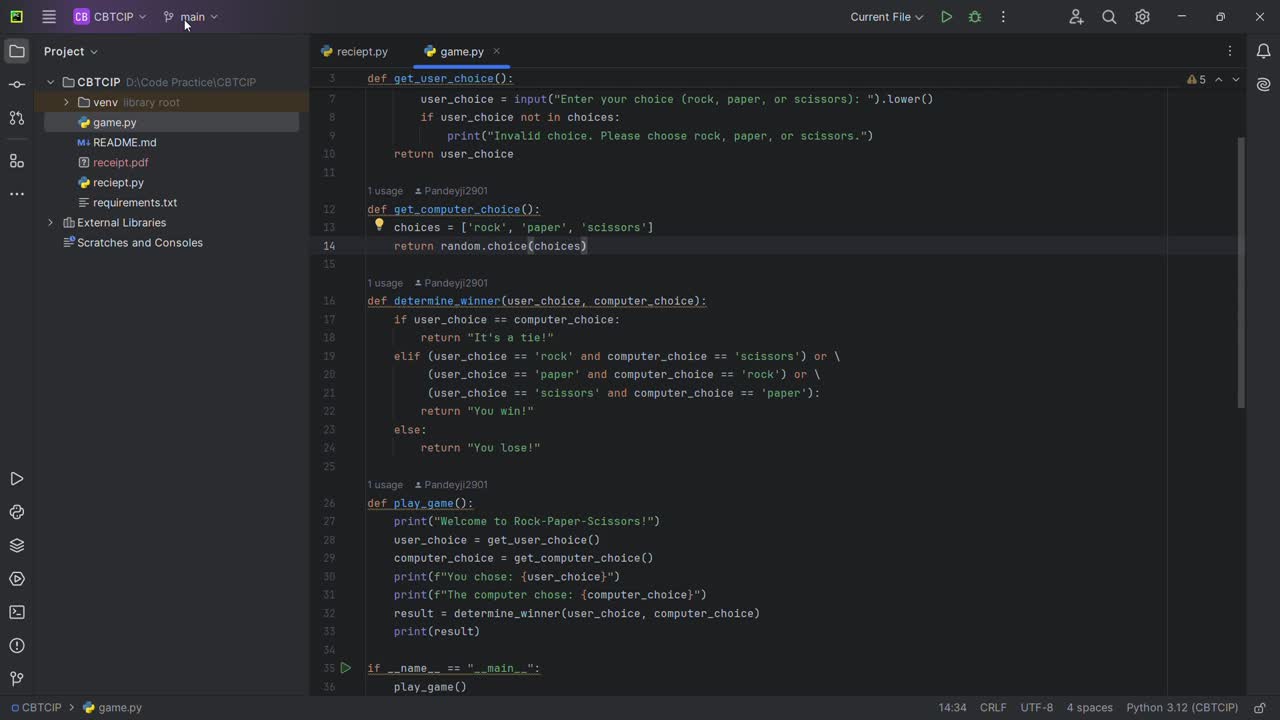Devesh Pandey on LinkedIn: #python #coding #gamedevelopment # ... Devesh Pandey on LinkedIn: #python #coding #gamedevelopment # ...