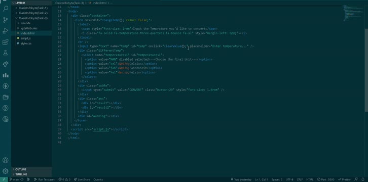 Kunal Singh on LinkedIn: #oasisinfobyte #webdevelopment #internship # ... Kunal Singh on LinkedIn: #oasisinfobyte #webdevelopment #internship # ...