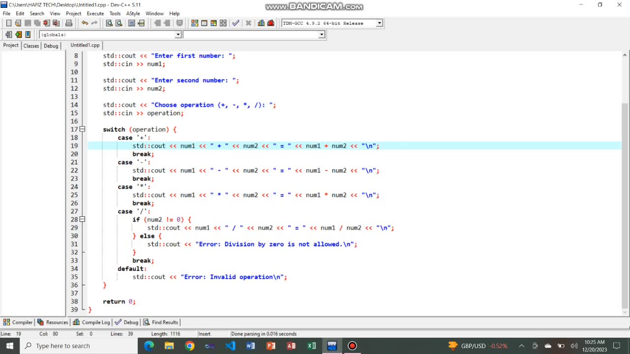 Urooj Fatima on LinkedIn: #cplusplus #programming #onlineinternship Urooj Fatima on LinkedIn: #cplusplus #programming #onlineinternship