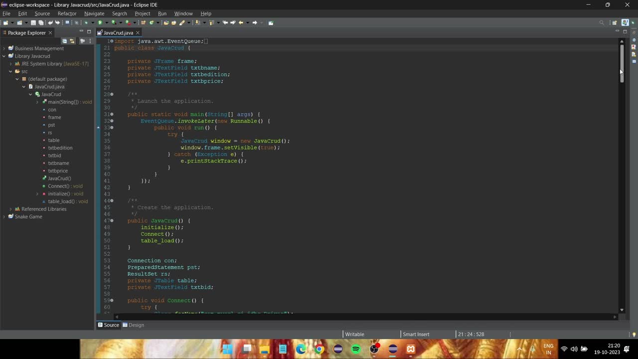 Parth Supariwale on LinkedIn: #java #javaswing #mysql #database Parth Supariwale on LinkedIn: #java #javaswing #mysql #database