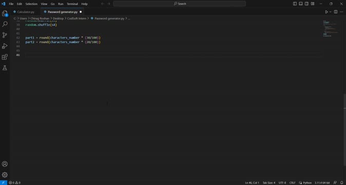 Chirag Roshan on LinkedIn: #codsoft #codsoftinternship #python # ... Chirag Roshan on LinkedIn: #codsoft #codsoftinternship #python # ...
