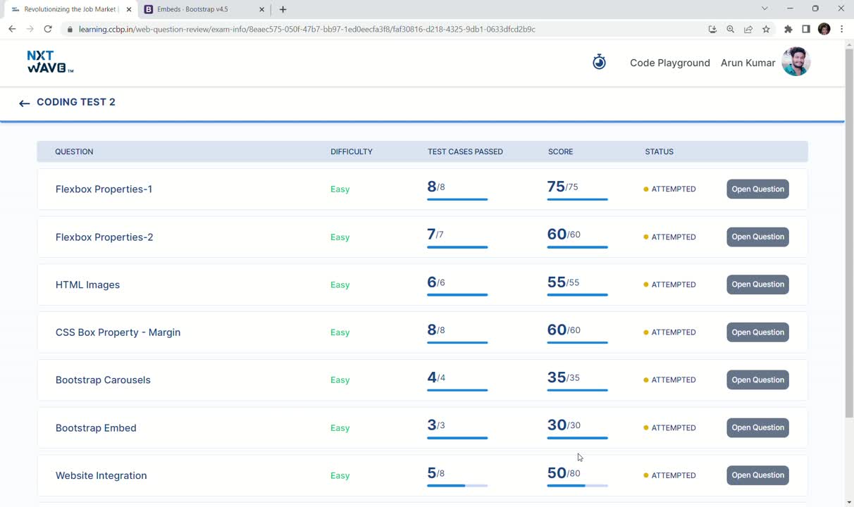 Gadari Arun Kumar on LinkedIn: #30daysofcodechallenge #mocktests # ... Gadari Arun Kumar on LinkedIn: #30daysofcodechallenge #mocktests # ...