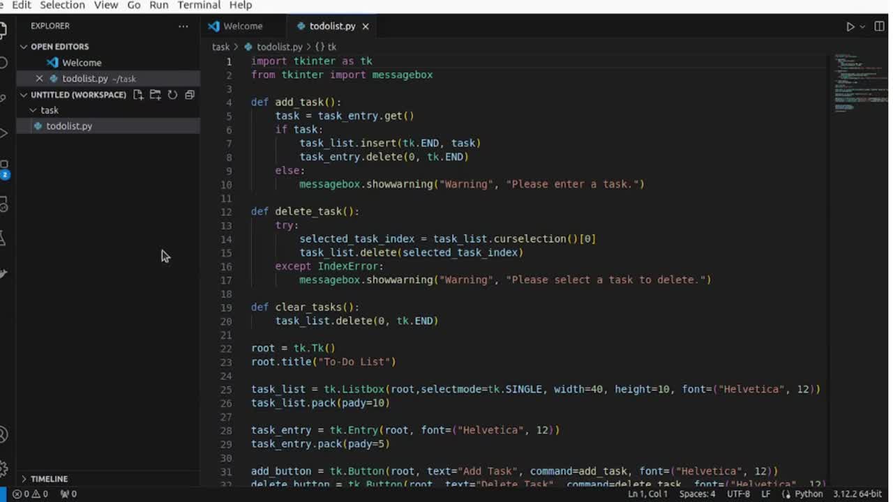 Neha Sohail on LinkedIn: #python #codinglnternship #codesoft #todolist ... Neha Sohail on LinkedIn: #python #codinglnternship #codesoft #todolist ...