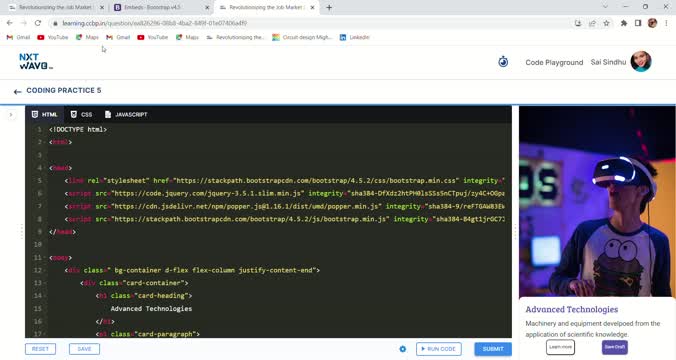 Sai Sindhu Pinni on LinkedIn: #ccbp #ccbpian #nxtwave #learning #coding ... Sai Sindhu Pinni on LinkedIn: #ccbp #ccbpian #nxtwave #learning #coding ...