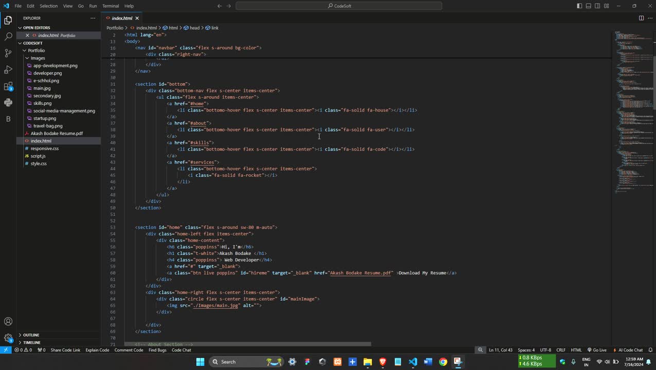 Akash Bodake on LinkedIn: #codsoft #codsoft #webdevelopment #html #css ... Akash Bodake on LinkedIn: #codsoft #codsoft #webdevelopment #html #css ...