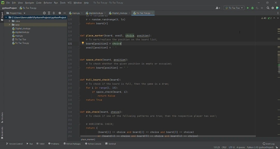 Samruddhi Inamdar. on LinkedIn: #python #internpe #computerprograamming ... Samruddhi Inamdar. on LinkedIn: #python #internpe #computerprograamming ...