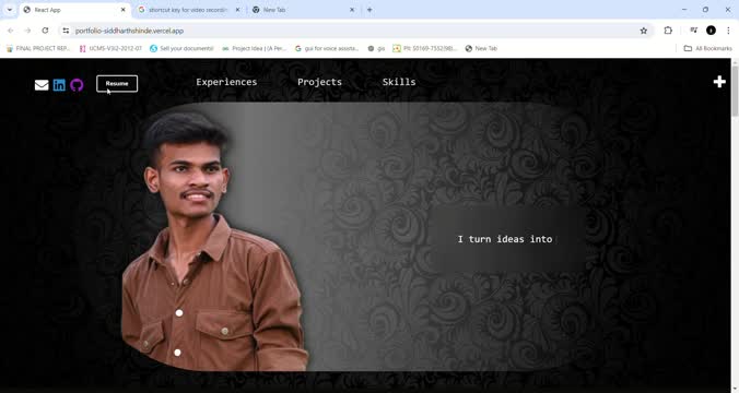 Siddharth Shinde on LinkedIn: 🚀 Check Out My New Portfolio! 🚀 Hello ... Siddharth Shinde on LinkedIn: 🚀 Check Out My New Portfolio! 🚀 Hello ...