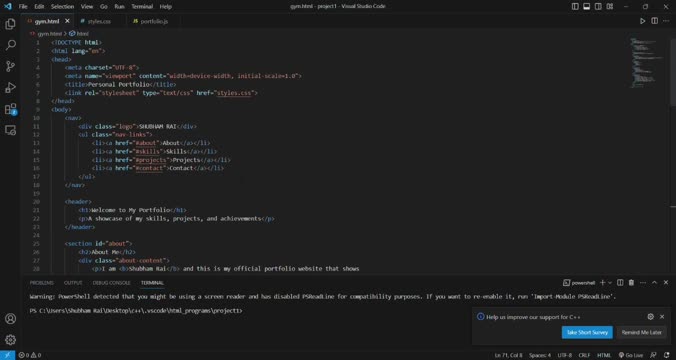 Shubham Rai on LinkedIn: #webdevelopment #bharatintern #bharatintern # ... Shubham Rai on LinkedIn: #webdevelopment #bharatintern #bharatintern # ...
