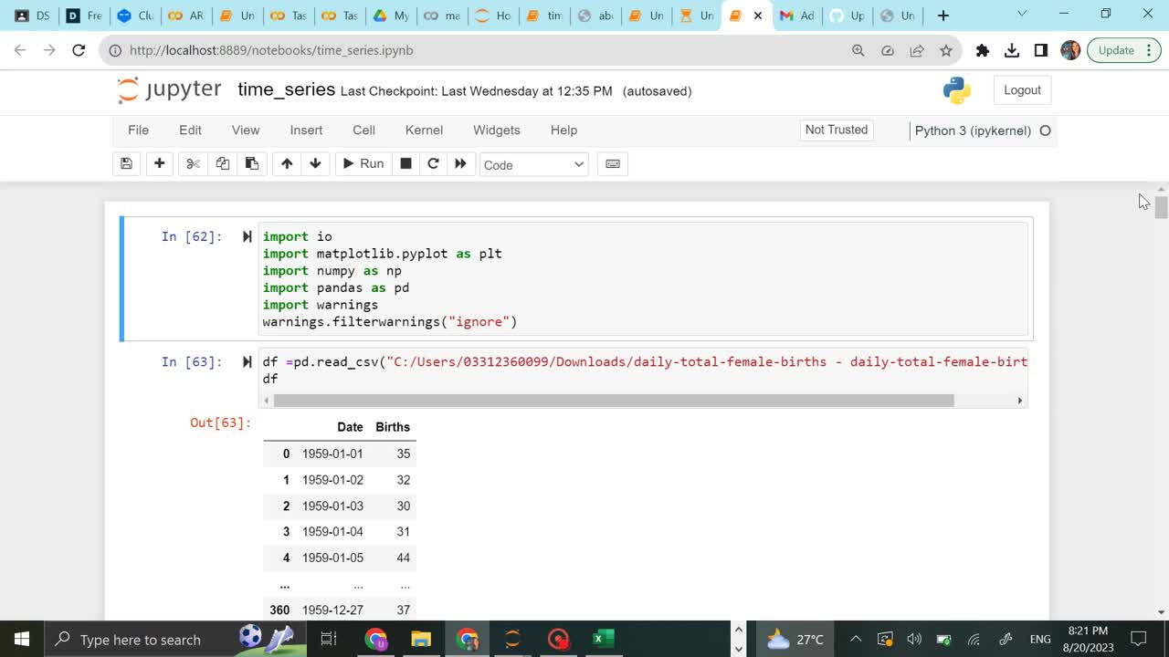 Amna Rizwan on LinkedIn: #python #pythonprogramming #timeseries # ... Amna Rizwan on LinkedIn: #python #pythonprogramming #timeseries # ...