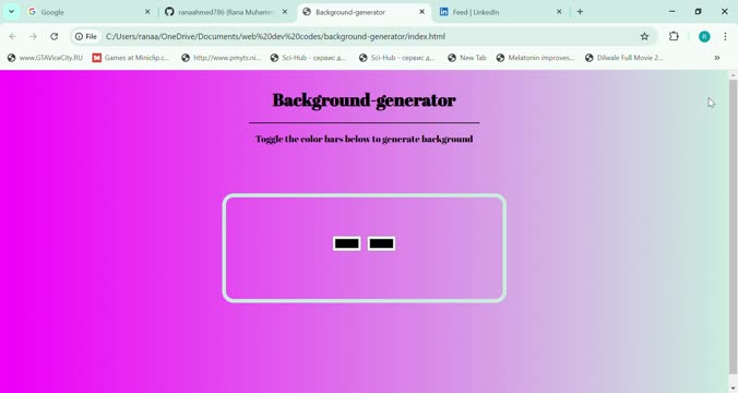 Rana Muhammad Ahmed on LinkedIn: #webdev #gradientbackground #uiux # ... Rana Muhammad Ahmed on LinkedIn: #webdev #gradientbackground #uiux # ...