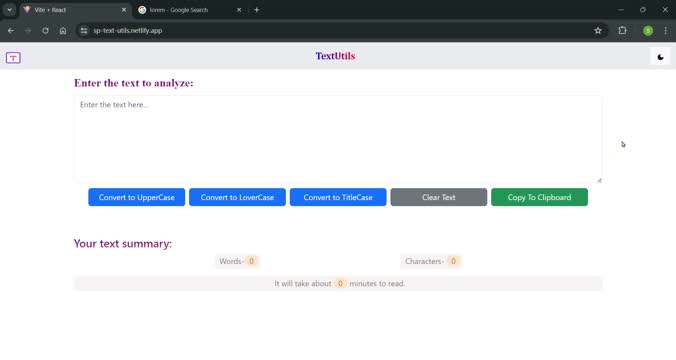 Suvesh Pandey on LinkedIn: #reactjs #webdevelopment #textutils #react # ... Suvesh Pandey on LinkedIn: #reactjs #webdevelopment #textutils #react # ...