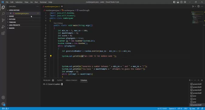 Sanket Neeli on LinkedIn: #task1 #codsoft #javadeveloper Sanket Neeli on LinkedIn: #task1 #codsoft #javadeveloper